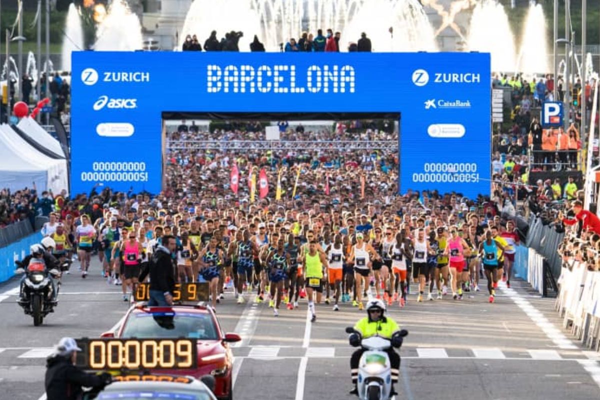 Marathon Barcelone 2026 : Suivi coureur officiel en direct live